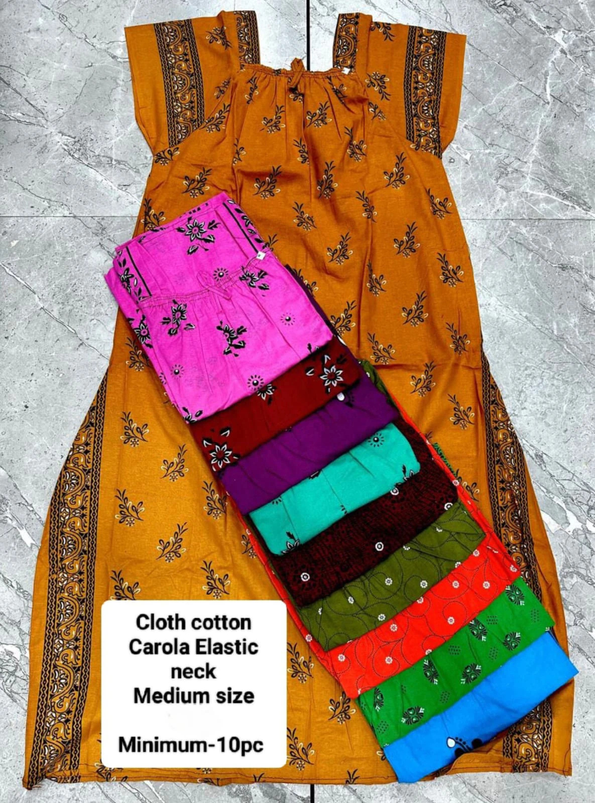 Cloth Cotton Carola Elastic Neck